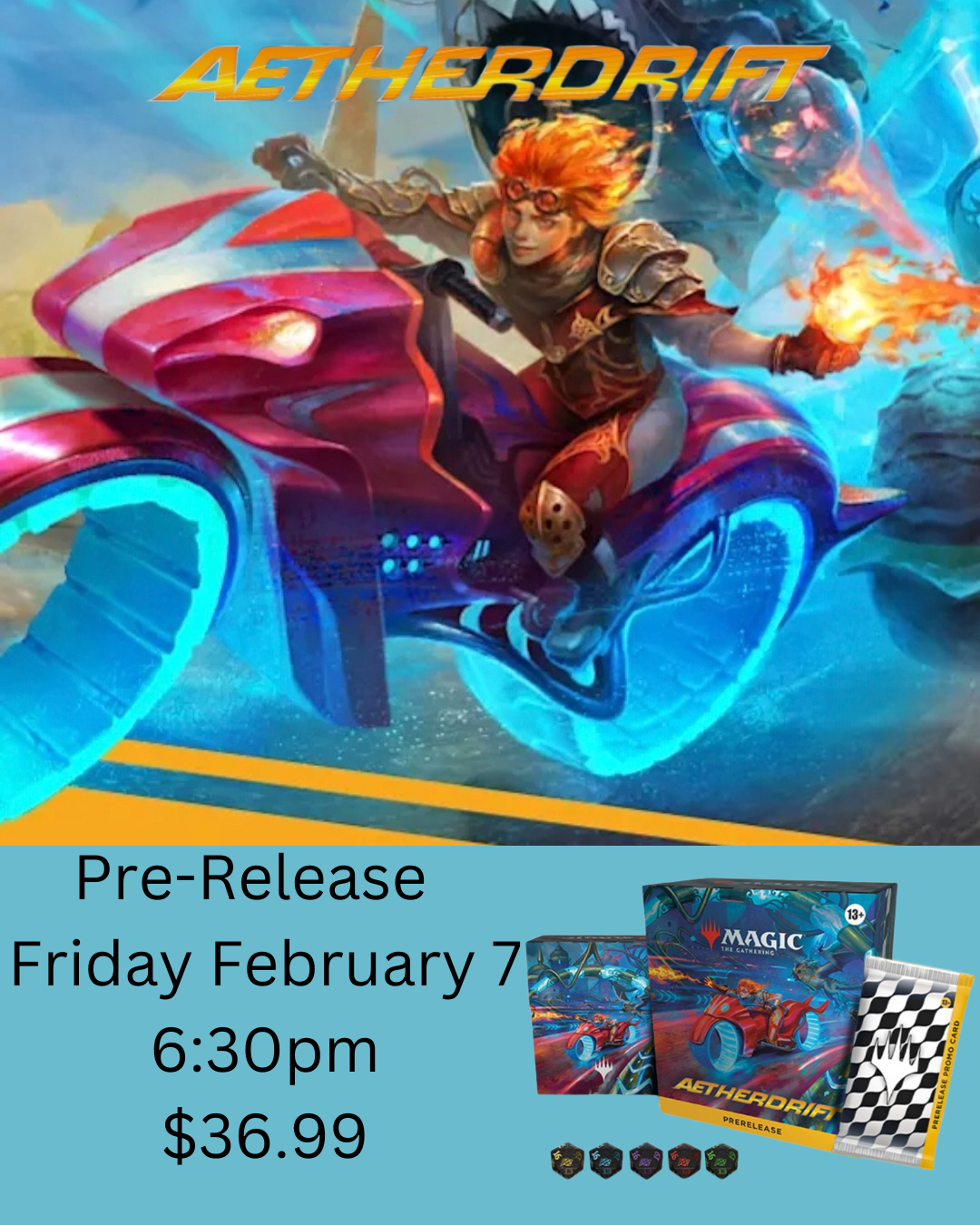 Magic the Gathering: Aetherdrift Pre-Release – Hyper Collectibles