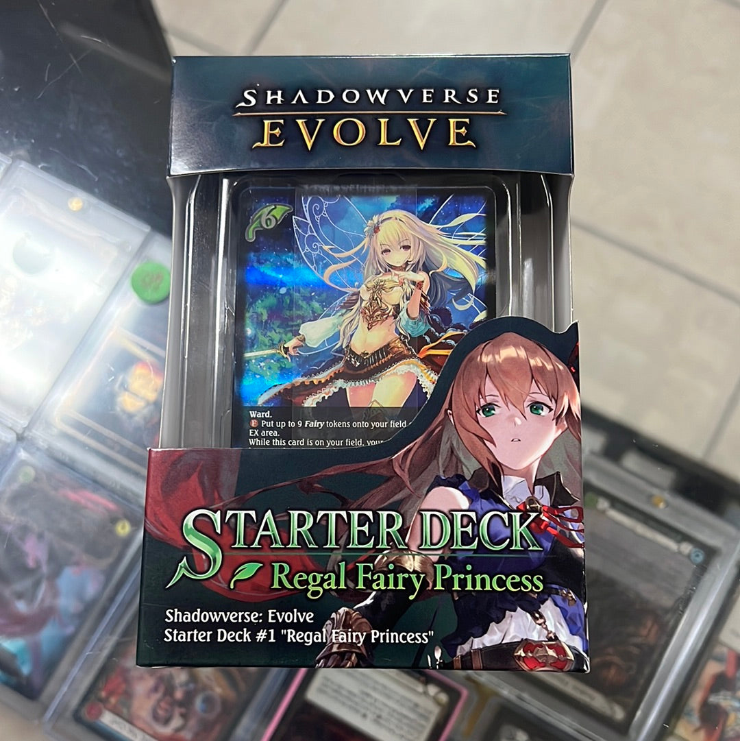 Shadowverse: Evolvee TCG: Starter Deck: Regal Fairy Princess (SD01) – Hyper Collectibles