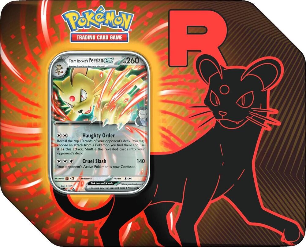 Team Rocket Tin [Team Rocket's Persian ex] – Hyper Collectibles