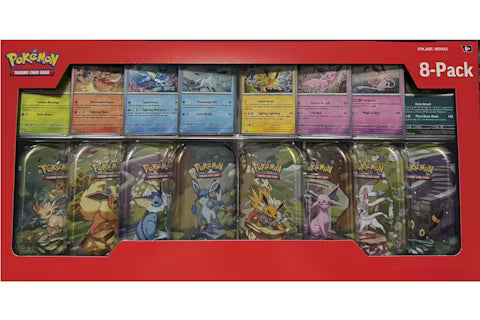 Pokemon TCG: Prismatic Tin Collection 8-Pack – Hyper Collectibles