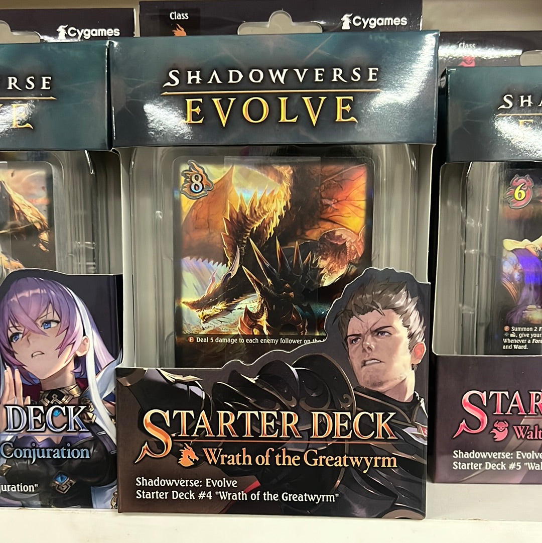 Shadowverse Evolve TCG: Starter Deck #4 Wrath of the Greateyrm – Hyper ...