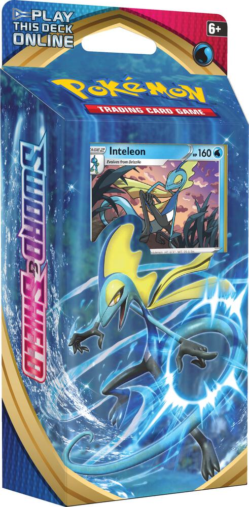 Pokémon Sword & Shield Theme Deck [Inteleon] - SWSH01: Sword & Shield ...